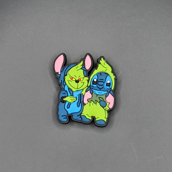 CROCS | Accessories | 55 Disney Stitch And The Grinch Croc Charm | Poshmark